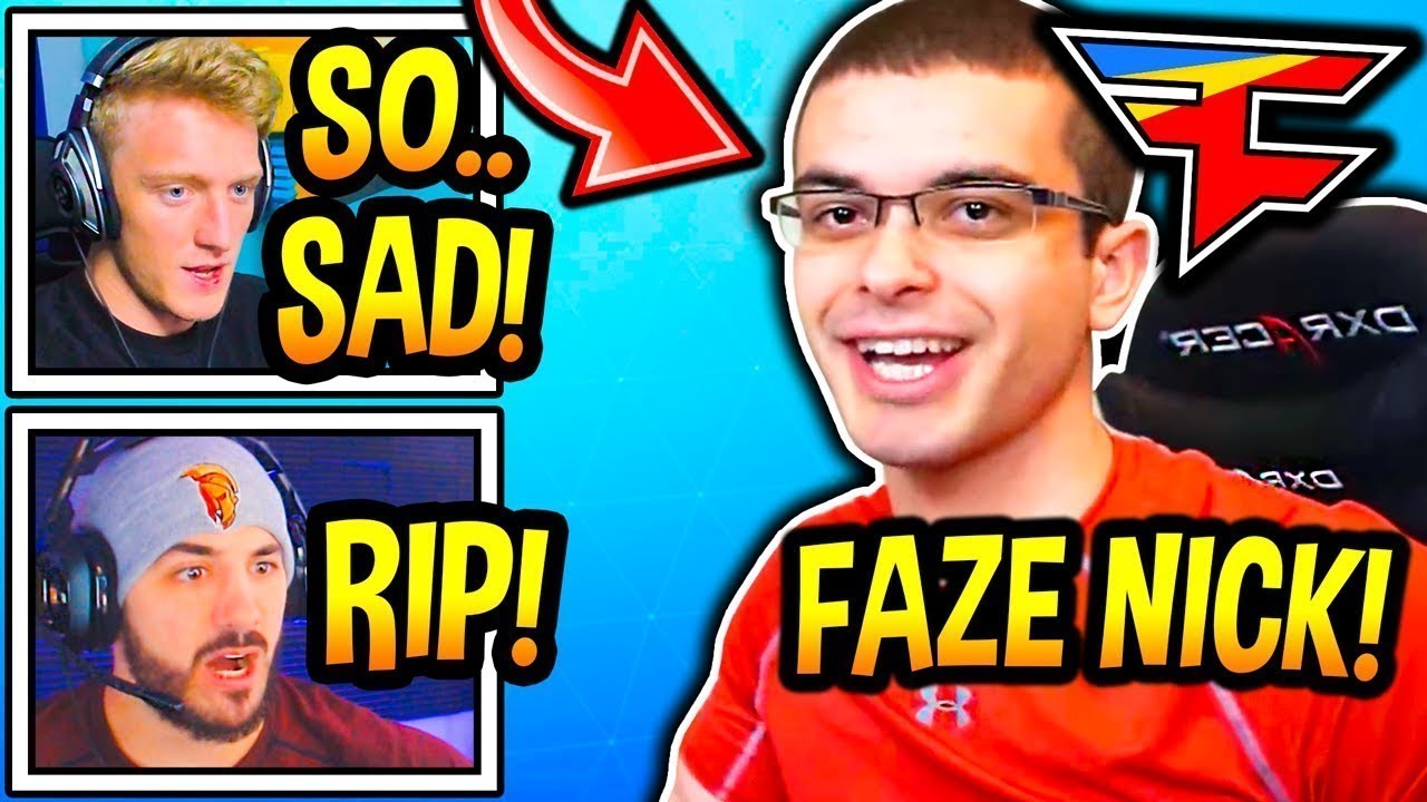 Streamers React To "Nick Eh 30" *JOINING* FaZe Clan! (First Team ...
