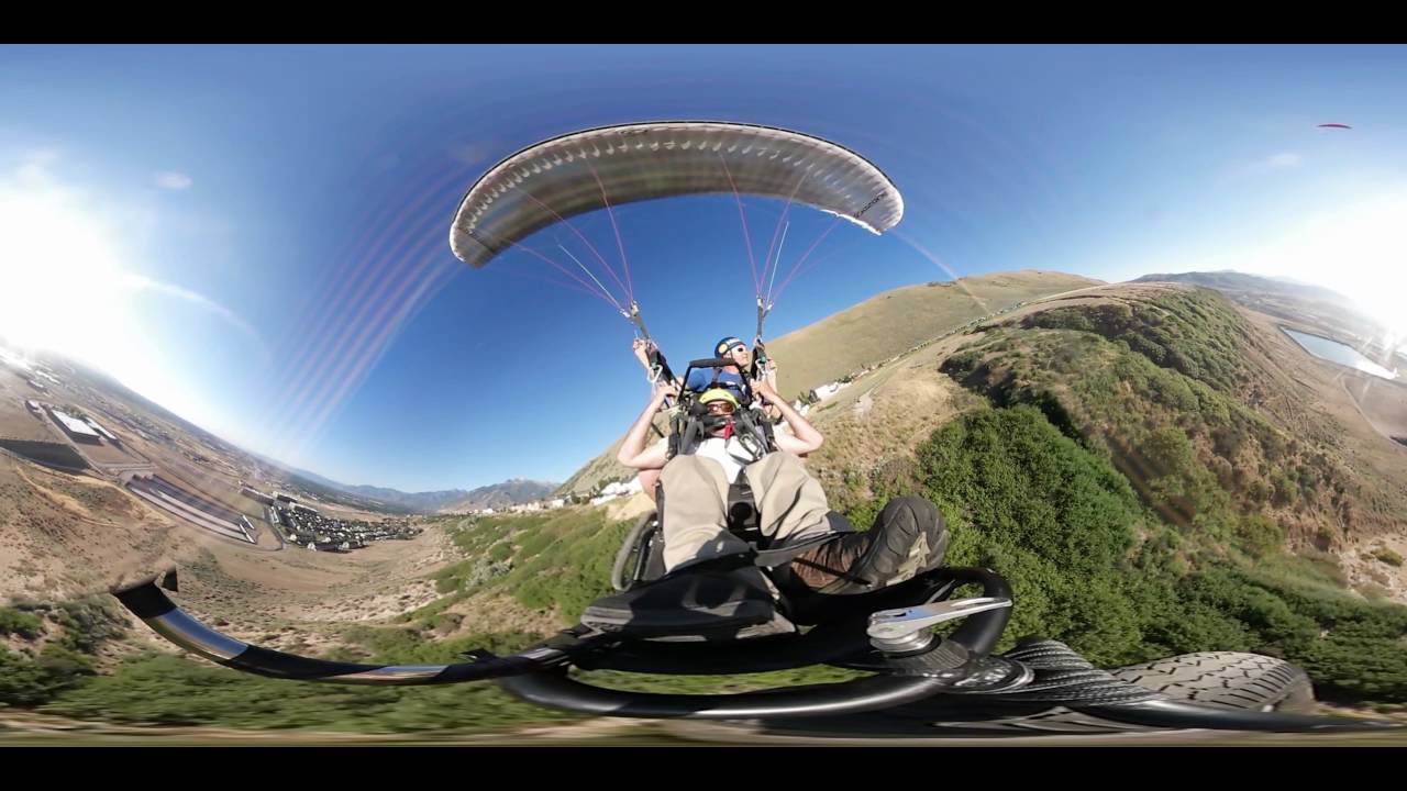 Paragliding with project airtime draper utah - YouTube