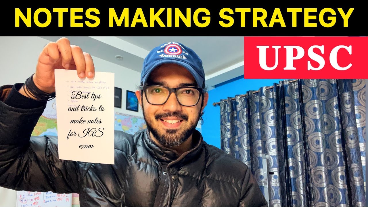 Notes Making Strategy for UPSC CSE | Best way to make notes for IAS ...