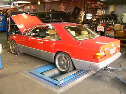 1988 Mercedes Benz 300CE Pre-widebody DYNO - YouTube