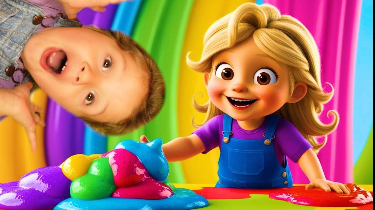 🧪Harmony MAKING RAINBOW SLIME 🧪 - YouTube