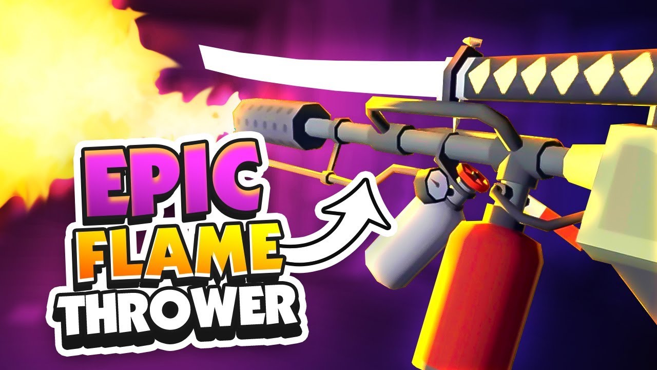 FLAMETHROWER + LONG SWORD! - Undead Development Gameplay - VR HTC Vive ...