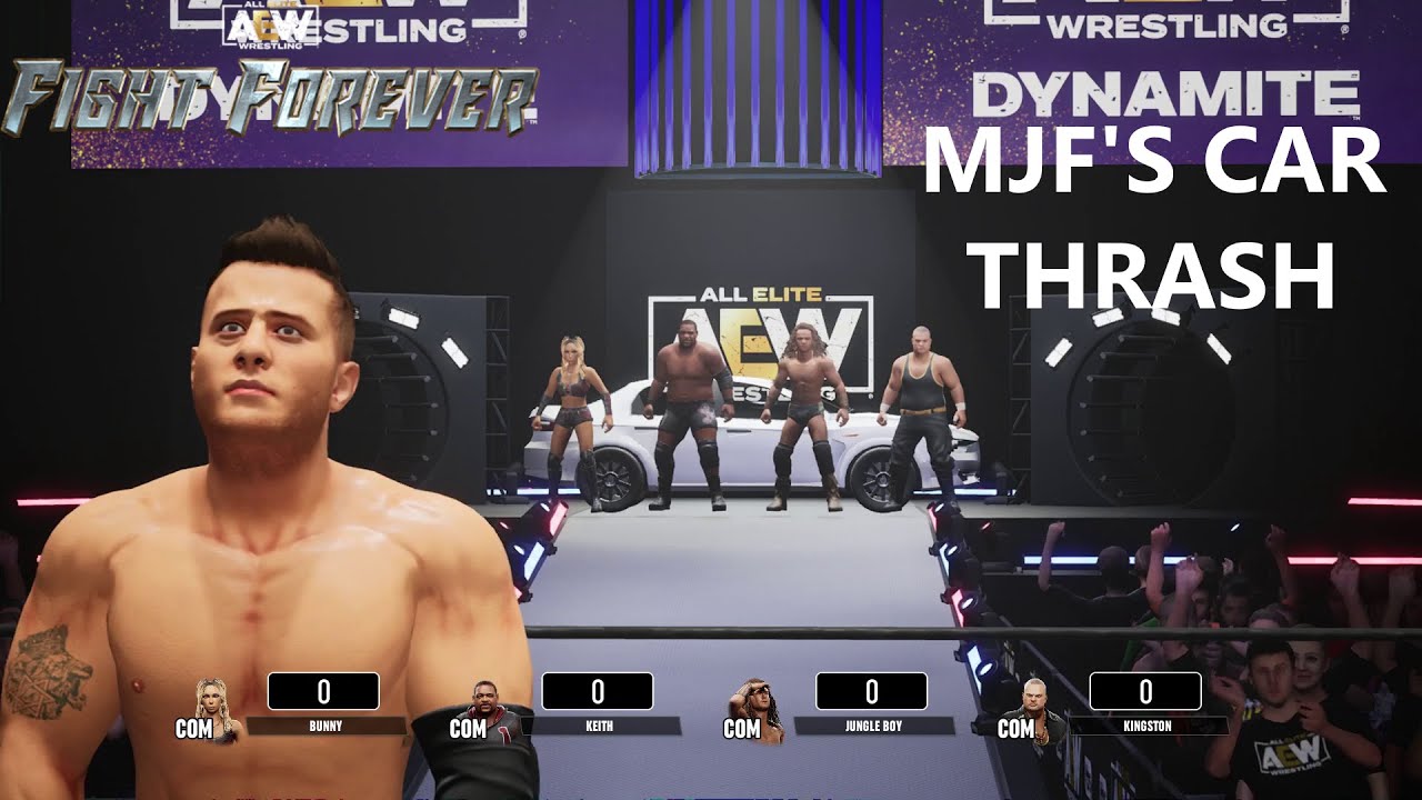 LIMITLESS BUNNY BUNDLE SHOWCASE (MJF's Car Thrash) / AEW Fight Forever ...