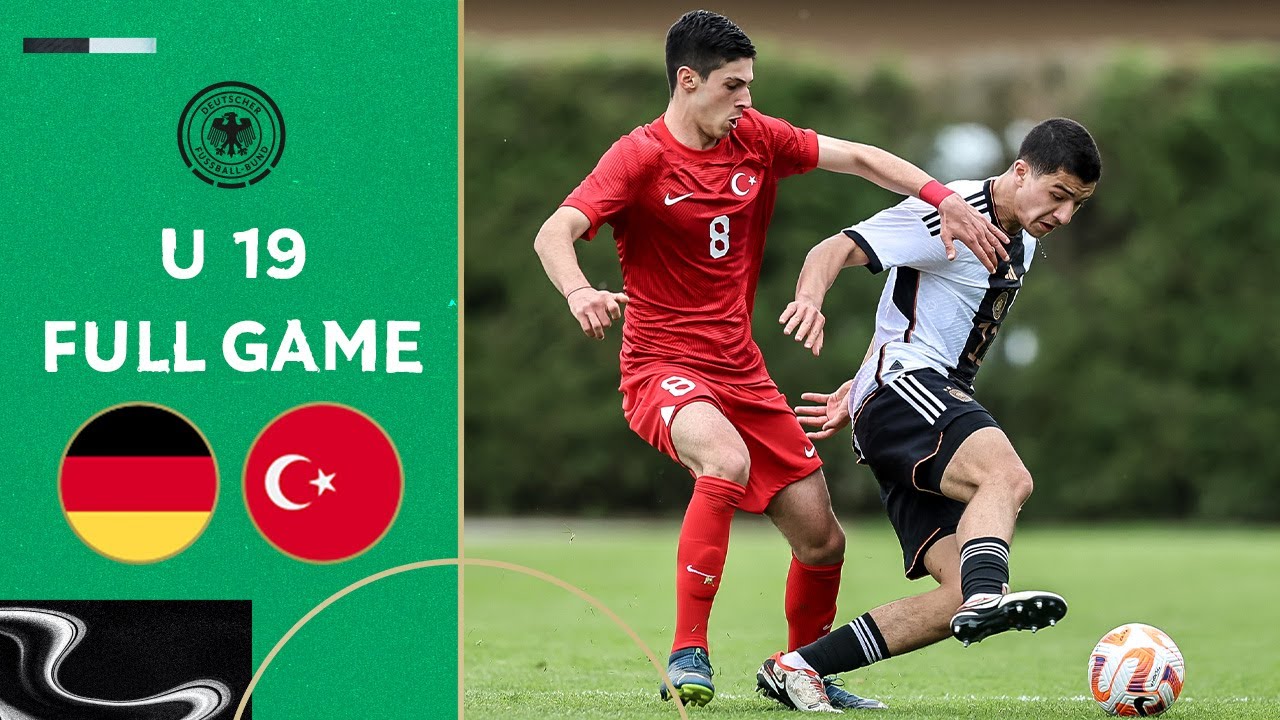 Germany vs. Turkey | Under-19 - EURO Qualifiers - YouTube
