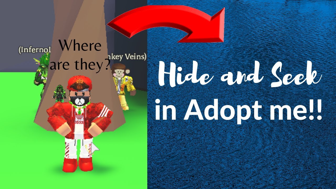 Hide and Seek in Adopt Me with Inferno Lizard Gaming and Monkey Veins ...
