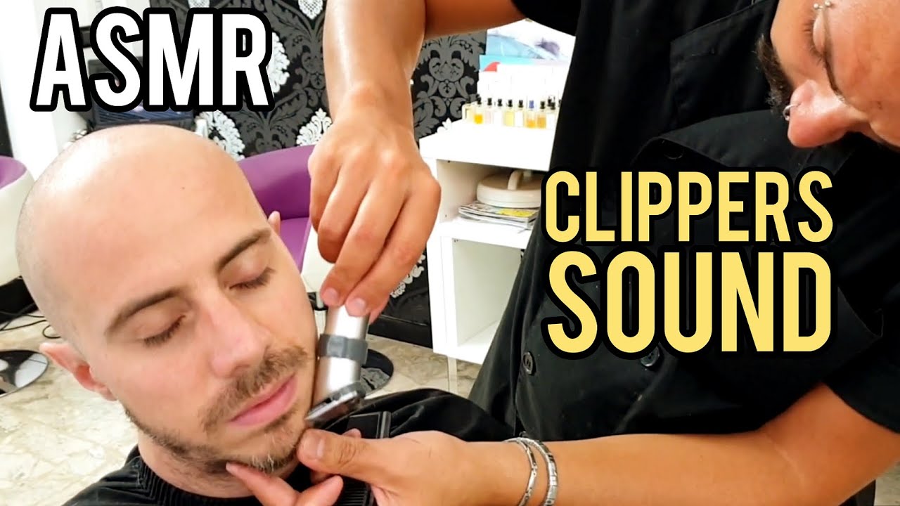 ASMR ITALIAN HEAD SHAVE AND MASSAGE | CLIPPERS SOUND | 1/3 | ASMR ...
