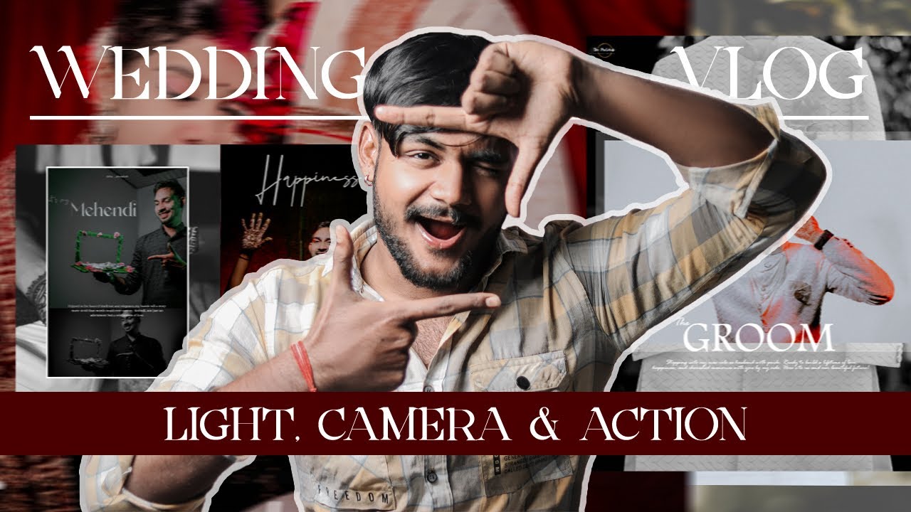 MY FIRST WEDDING VLOG | WEDDING PHOTOSHOOT | #ShailendraCreation07 ...