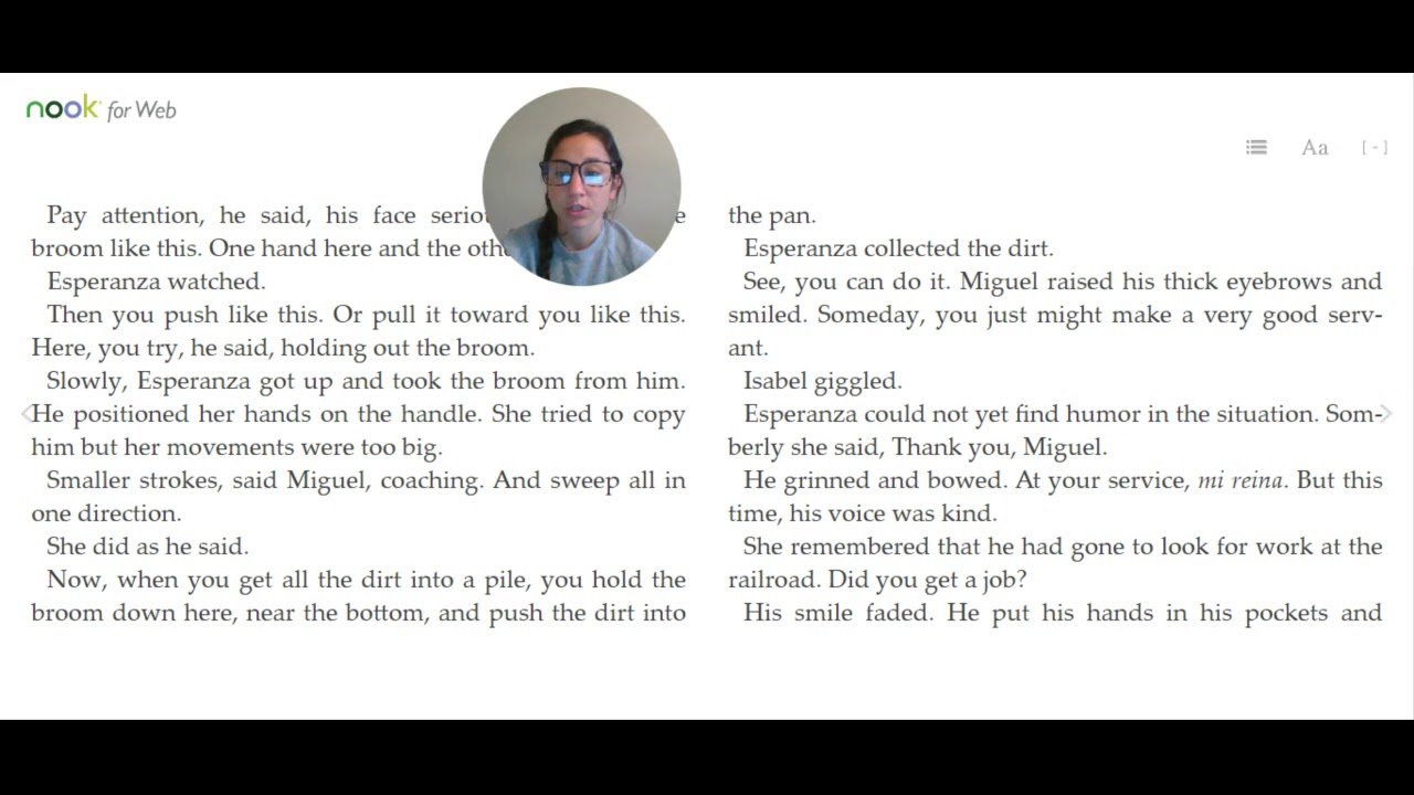 Esperanza Rising Las Cebollas pt. 3 - YouTube