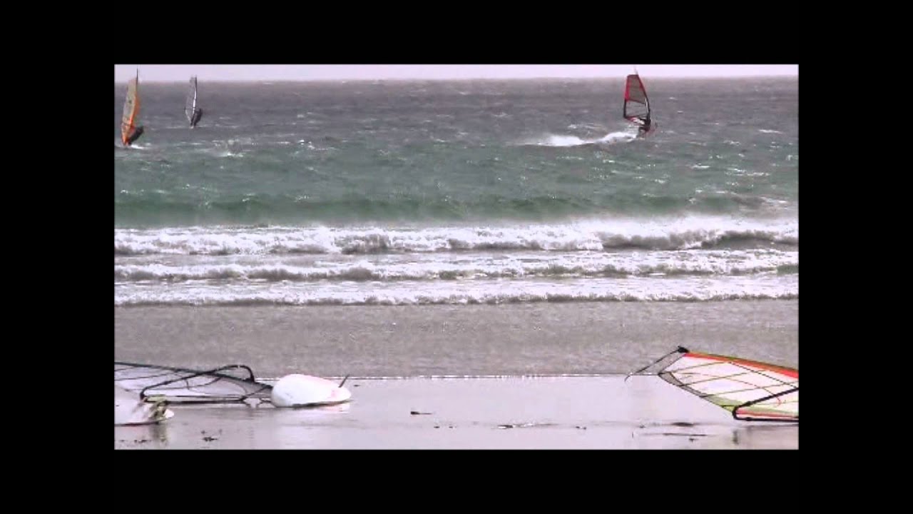 Tiree windsurf 3/4 10 11 - YouTube