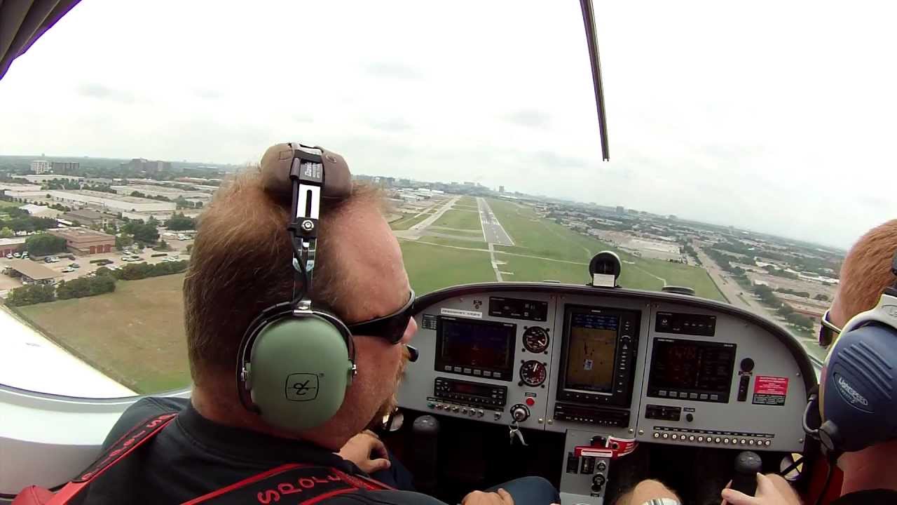 First Flight Training at US Sport Aircraft in Addison, Texas LANDING ...