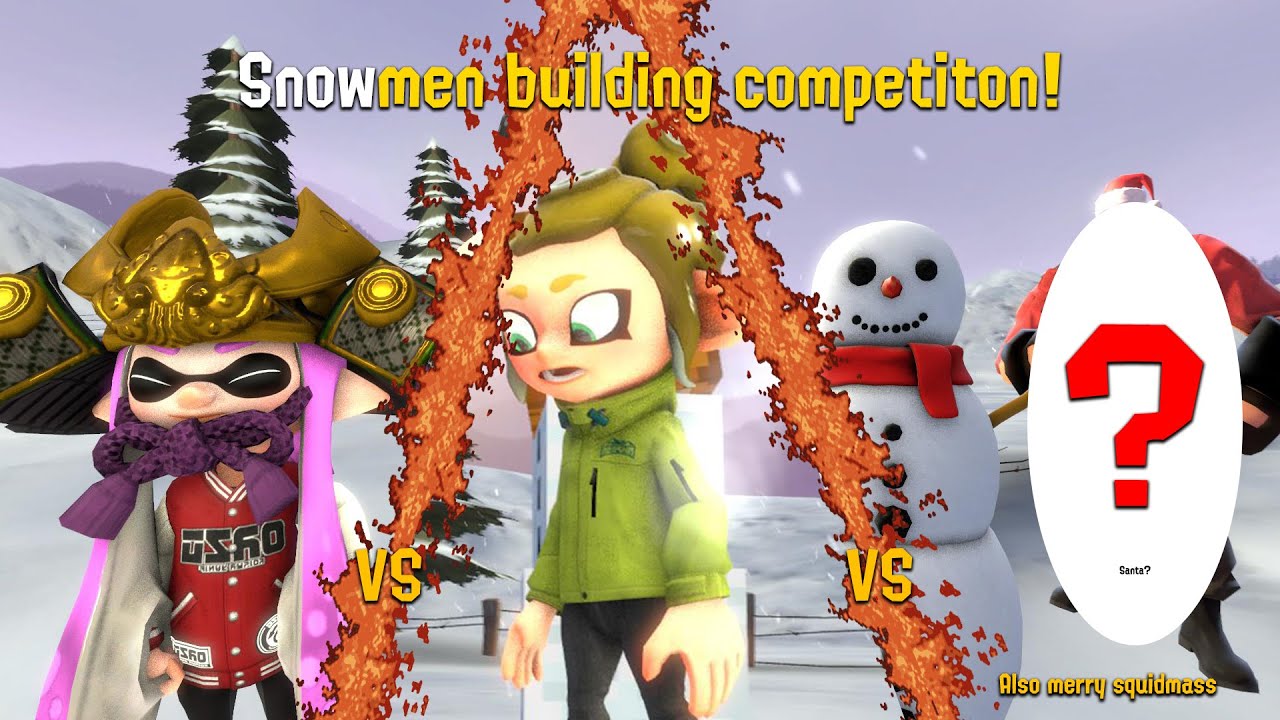(SFM/Splatoon) Snowmen competition - YouTube