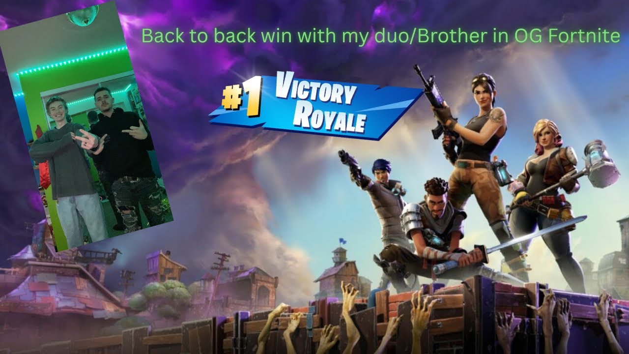 Back to back duo win with my brother! - YouTube