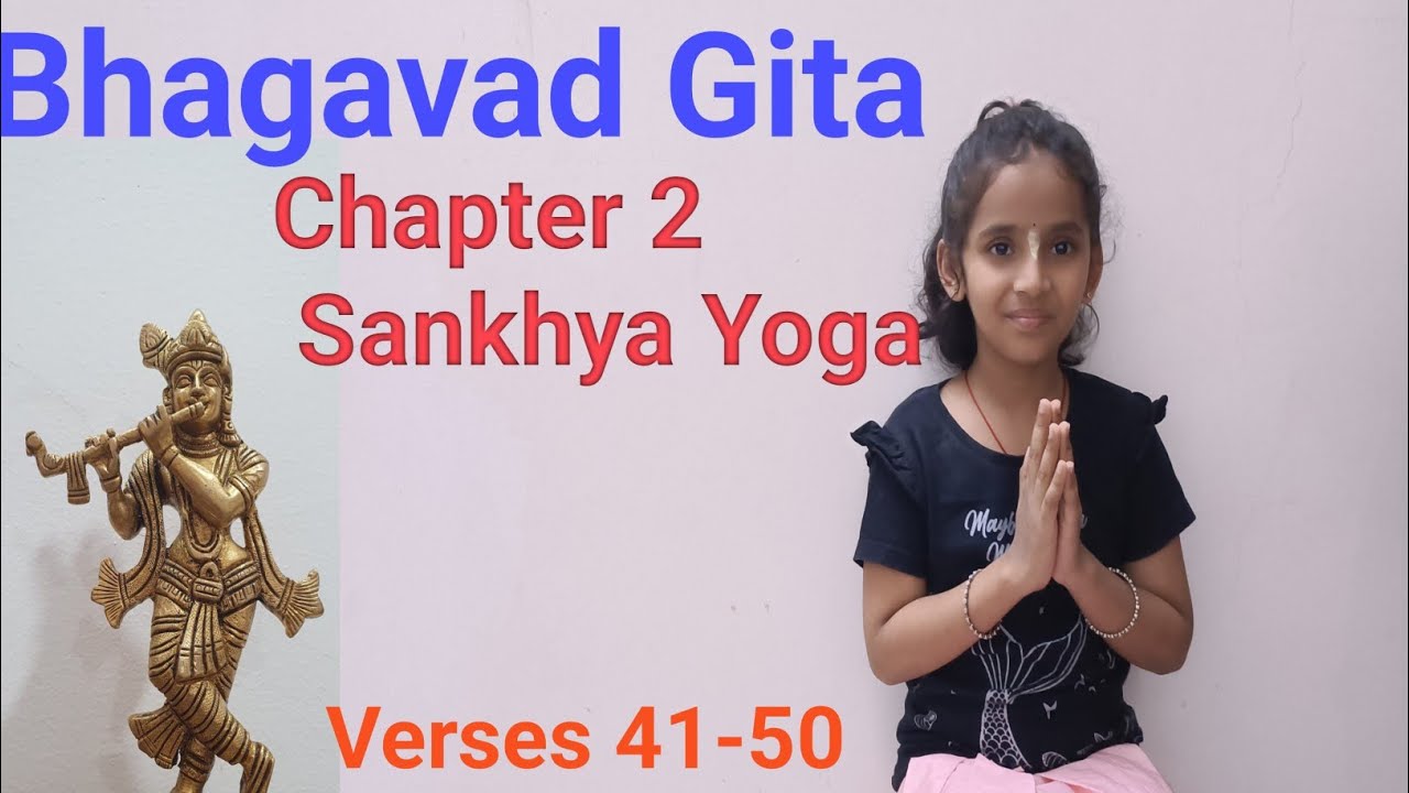 Bhagavad Gita | Sankhya Yoga | Chapter 2 |Slokas 41-50 - YouTube