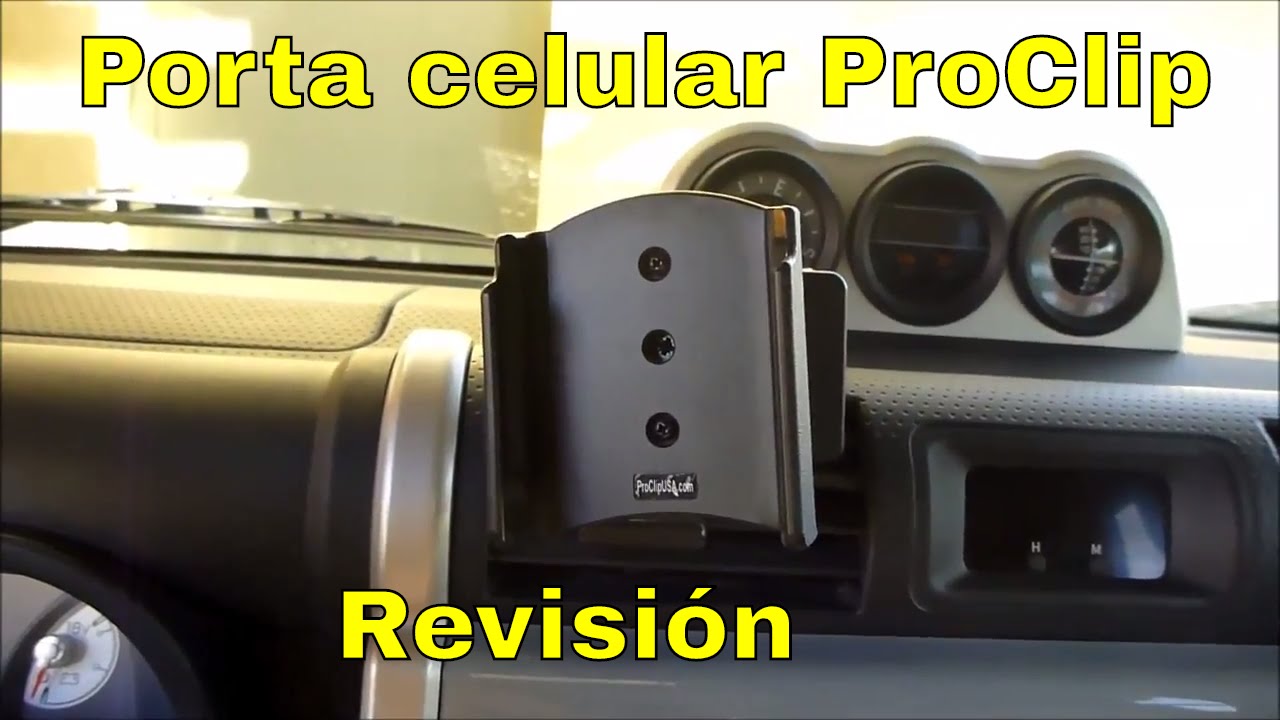 Porta celular ProClip - YouTube
