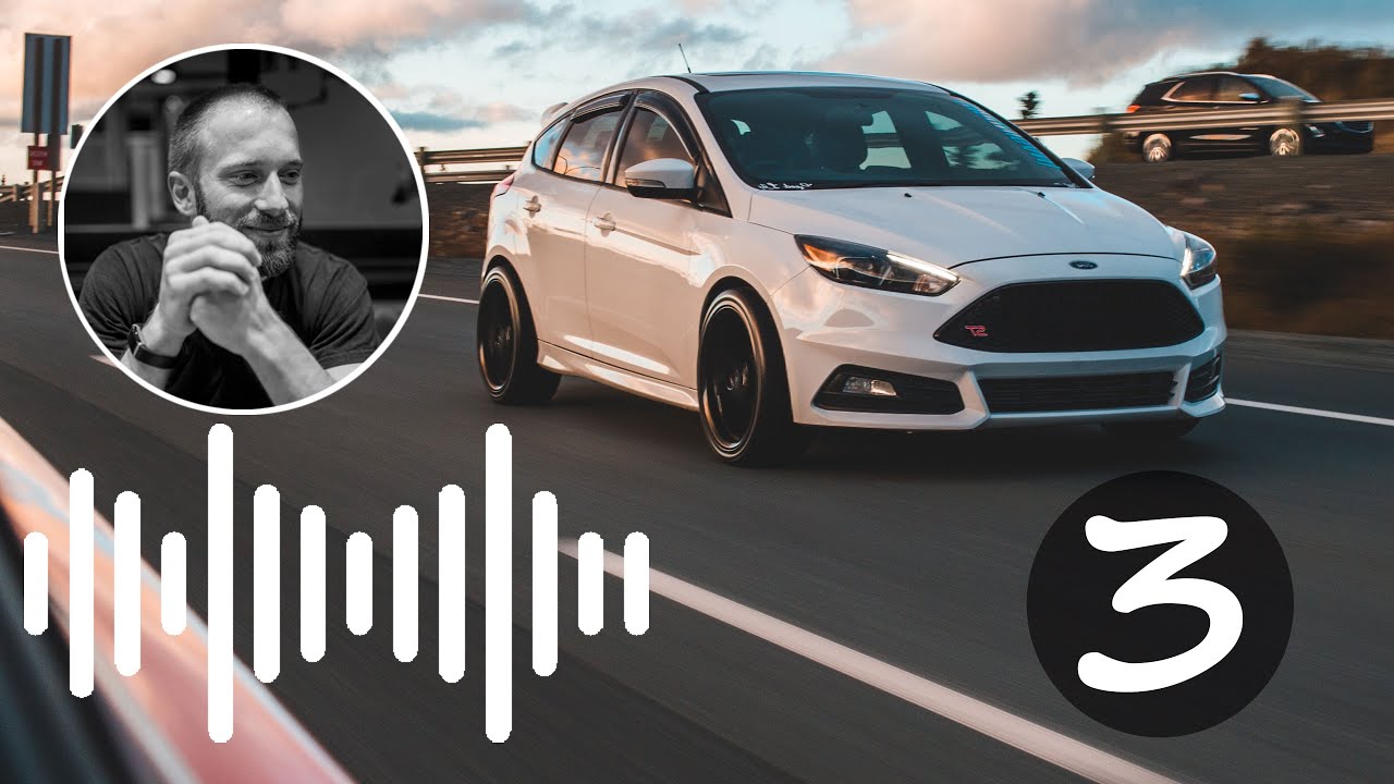 Lots of traffic on the German motorway, ambient sound recording ...