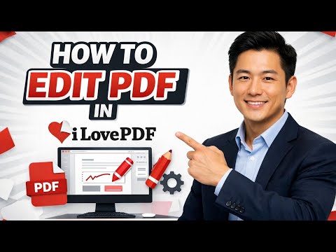 How to EDIT PDF in iLovePDF (Step by Step) 2026