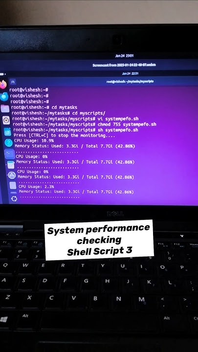 System performanceShell Script 3 #Linux #ubuntu #shortsviral # ...