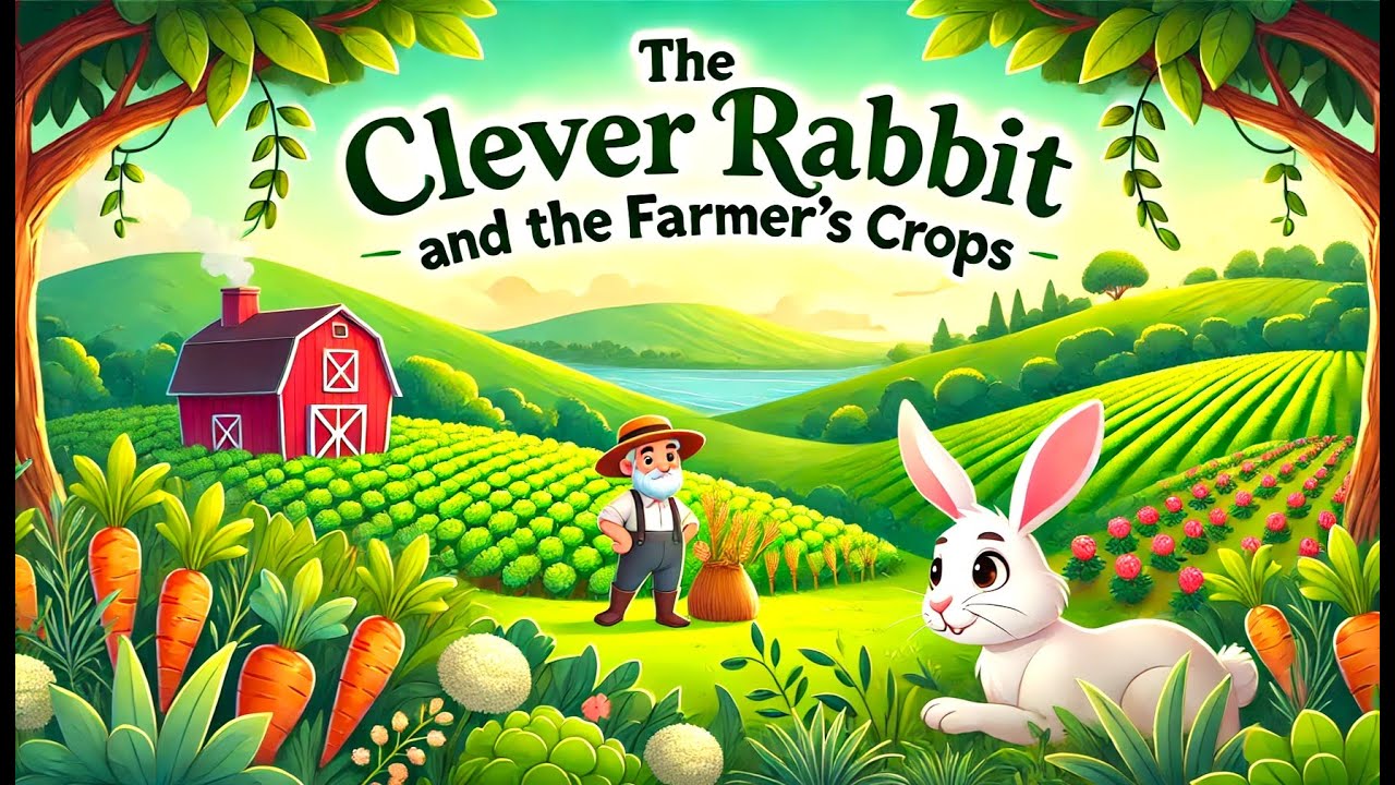 The Clever Rabbit and the Farmer’s Field || Bedtime Moral Stories For ...