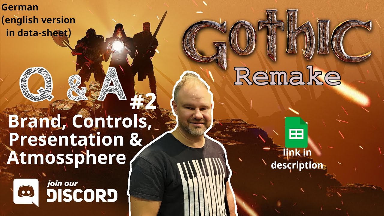 🎮 Gothic Remake 🎮 - Kai Q&A #2: Brand, Controls, Presentation ...