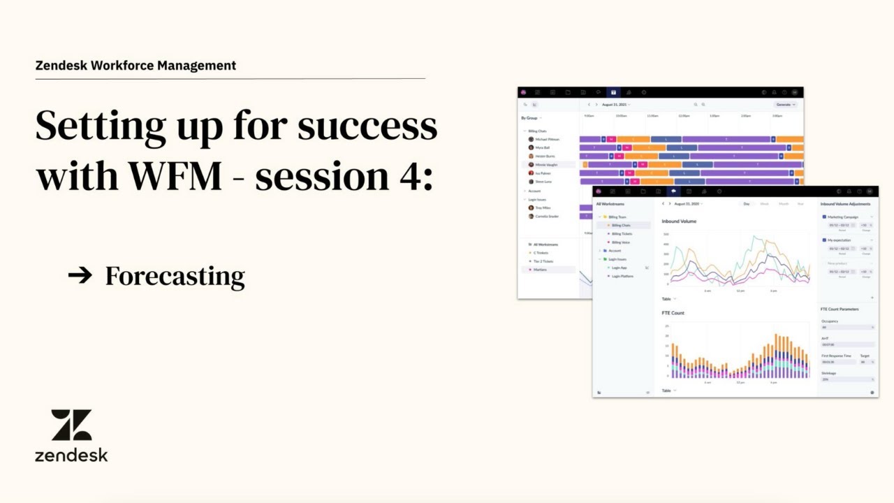 Setting up for success with Zendesk WFM: Forecasting - YouTube