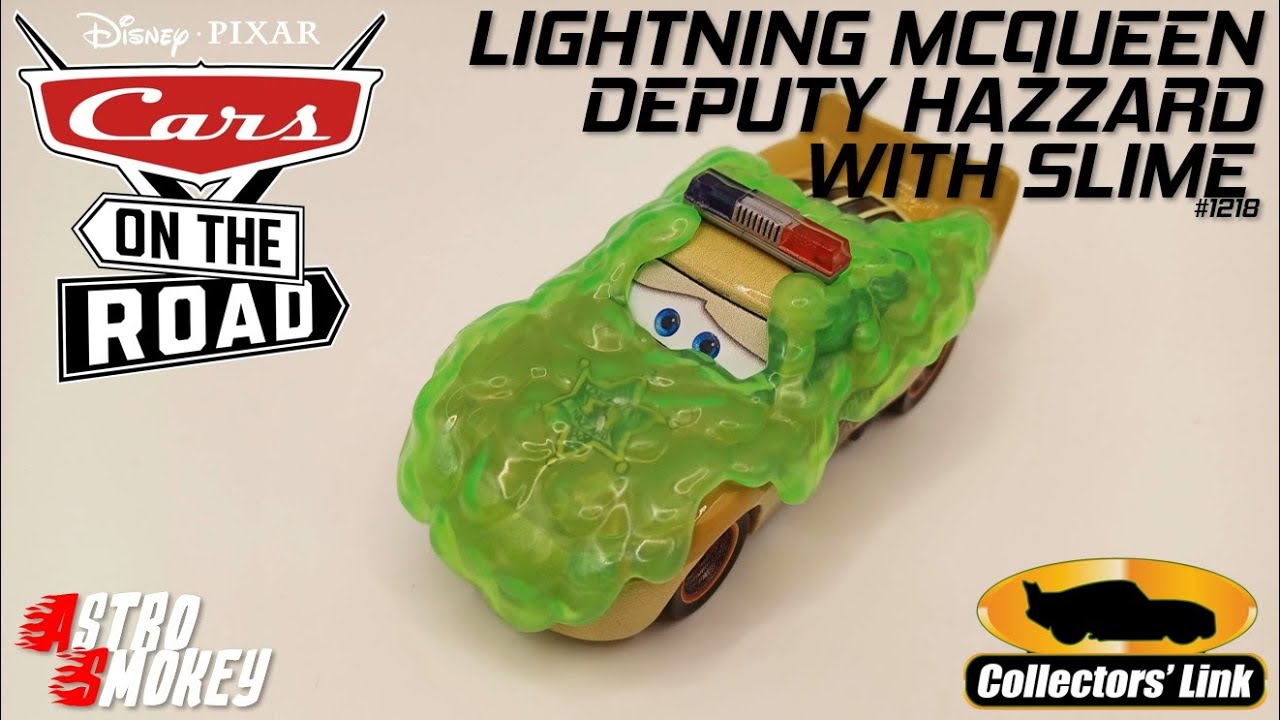Mattel Disney/Pixar Cars on the Road Lightning McQueen Deputy Hazzard ...