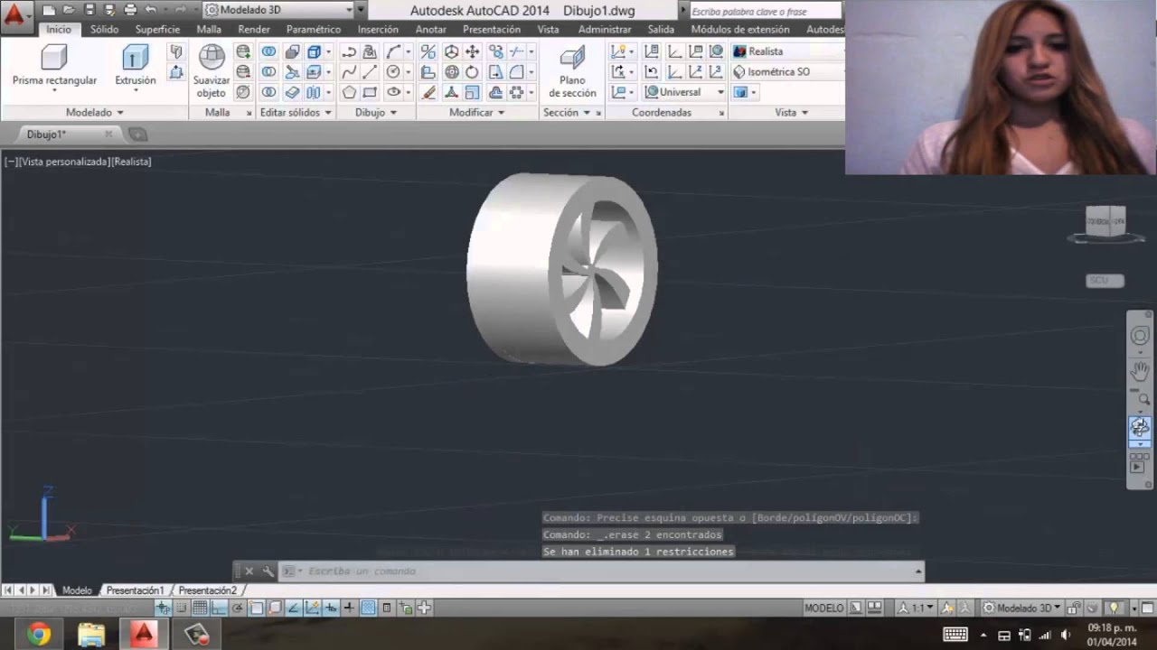 tutorial! como render un rin en autoCAD - YouTube