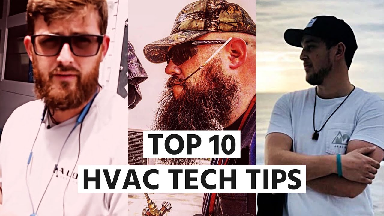 Top 10 HVAC Tech Tips for 100K - YouTube