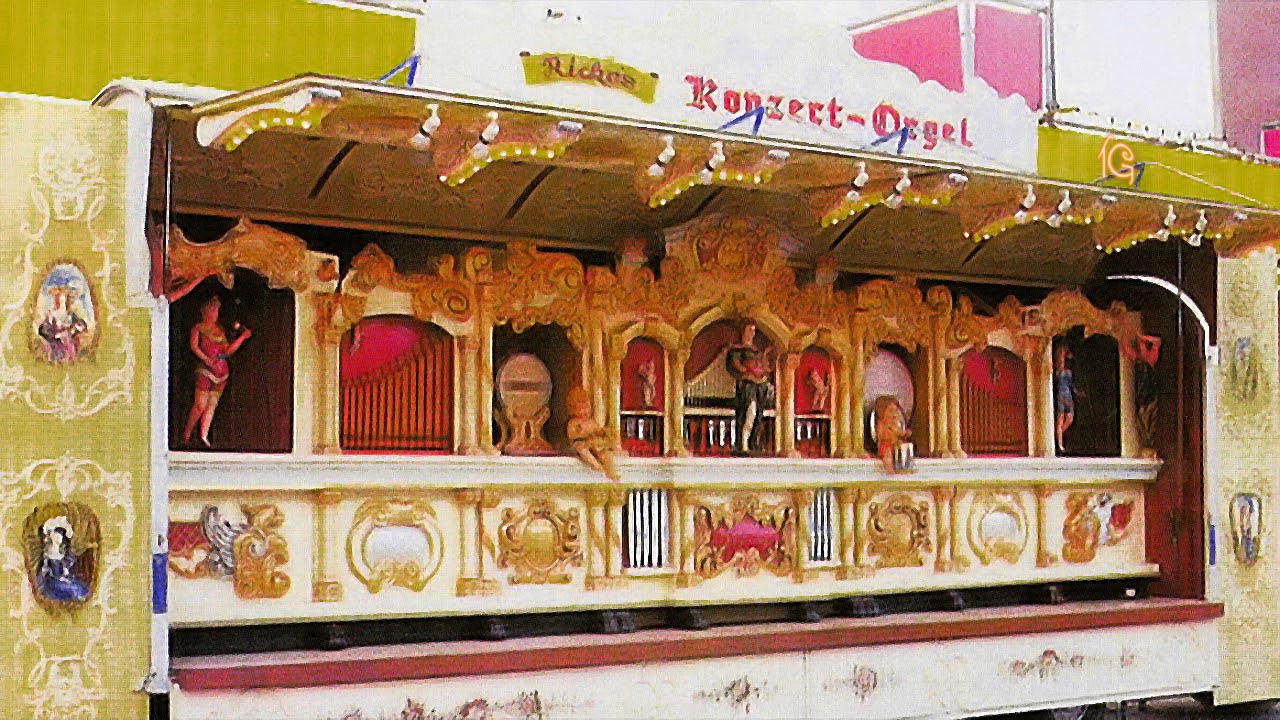 Ruth Style 38 Fairground Organ - "Heinzelmännchens Wachtparade" - YouTube