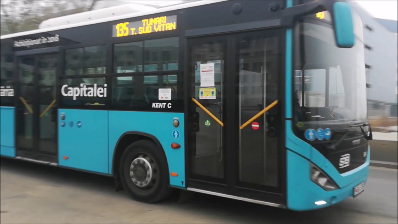 TramTroBus Tube- Autobuze STB si STV in statia Ferma Rosia - YouTube