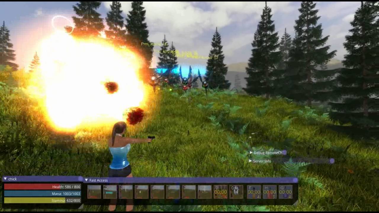 3D c++ rpg game attempt #39 flying kinzar - multiple 3d audio sources ...