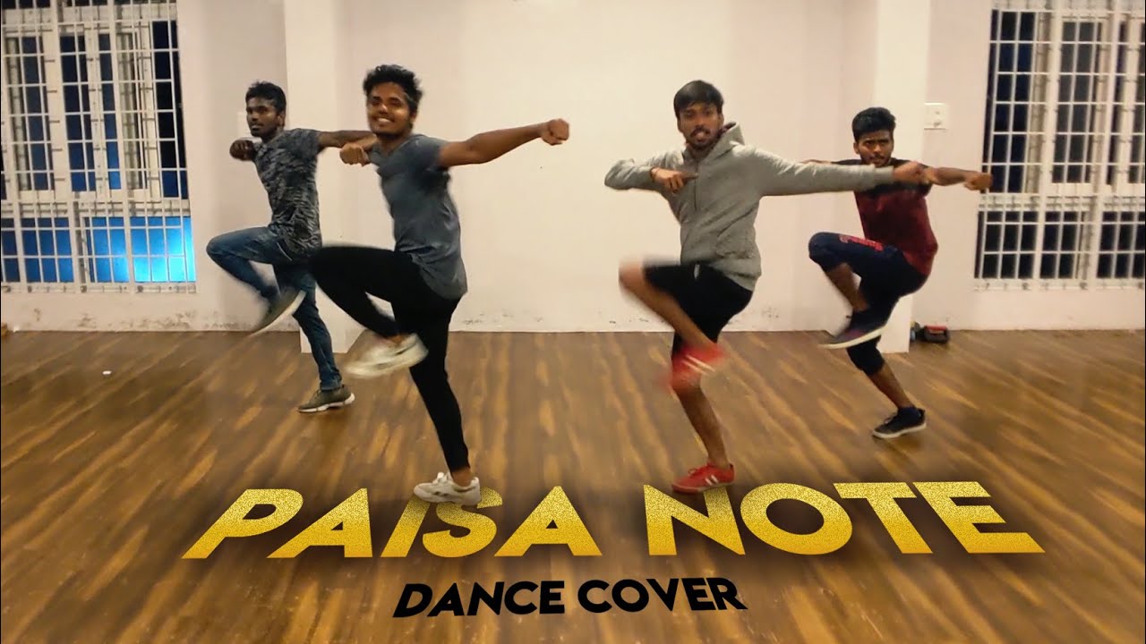 Paisa note dance cover | Comali | Jeyam Ravi | Hip hop thamizha - YouTube