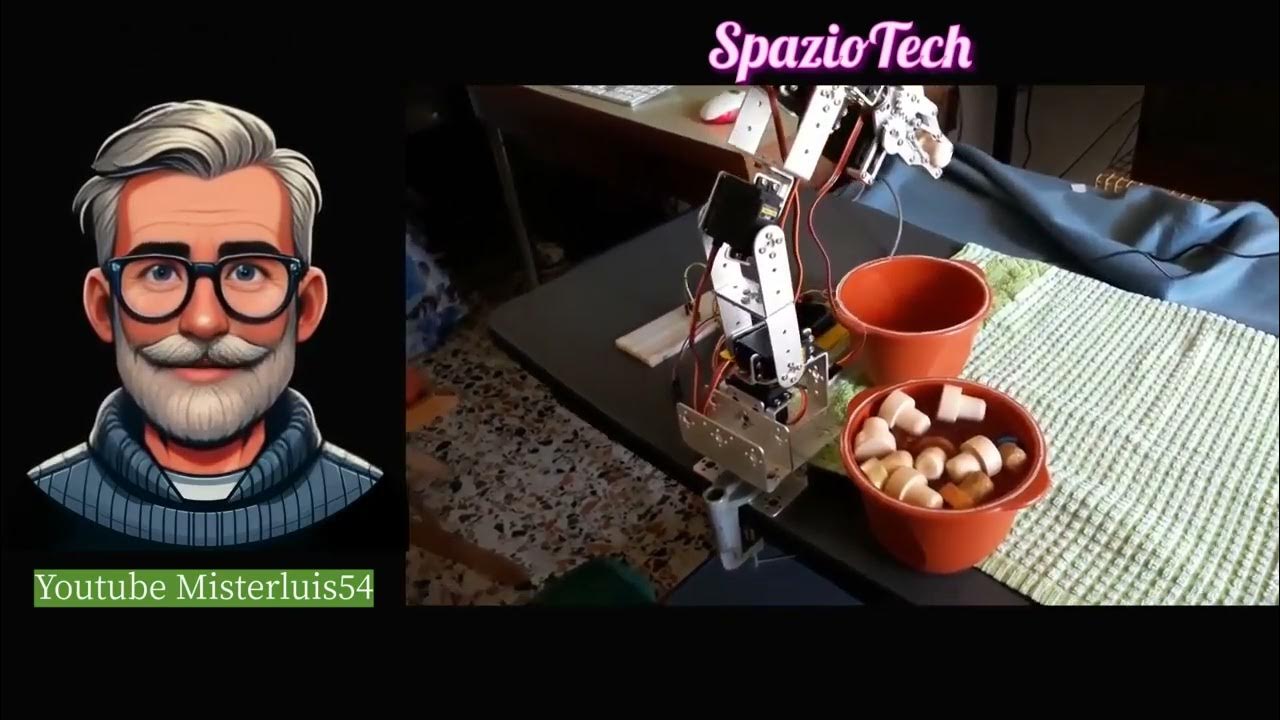 Braccio robotico con arduino (2) - YouTube