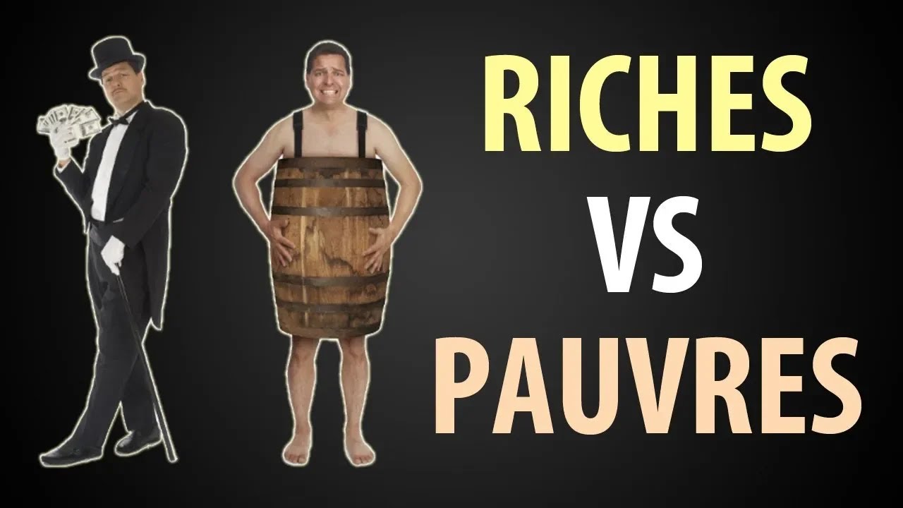Richesse vs Pauvreté : Les Habitudes qui Font Toute la Différence - YouTube