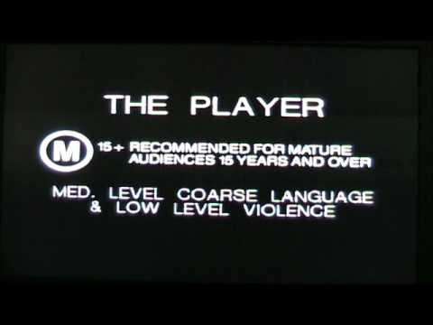 Roadshow Home Video & Entertainment M15+ Classification Advice 1989 - 1994 (The Player).wmv