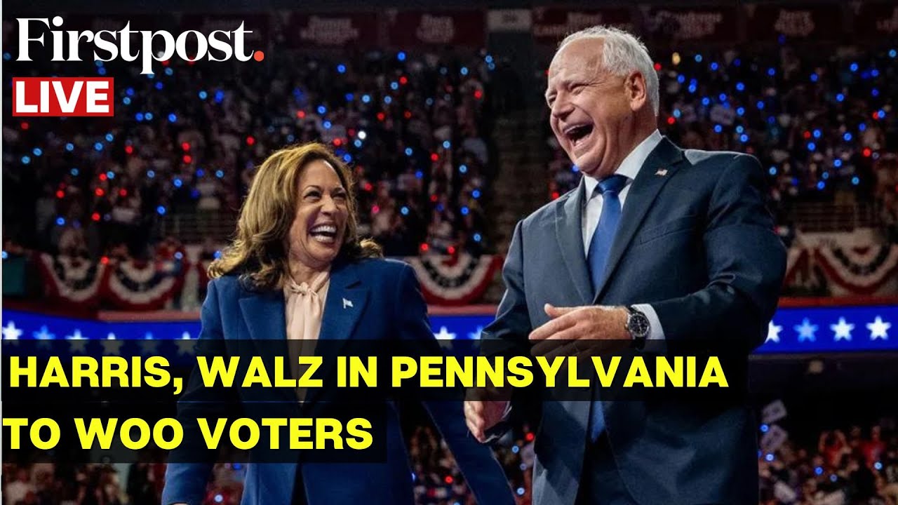 US Elections 2024 LIVE: Kamala Harris, Tim Walz Start Tour Ahead of ...
