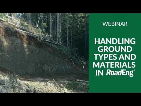 Handling Ground Types and Materials in RoadEng - YouTube