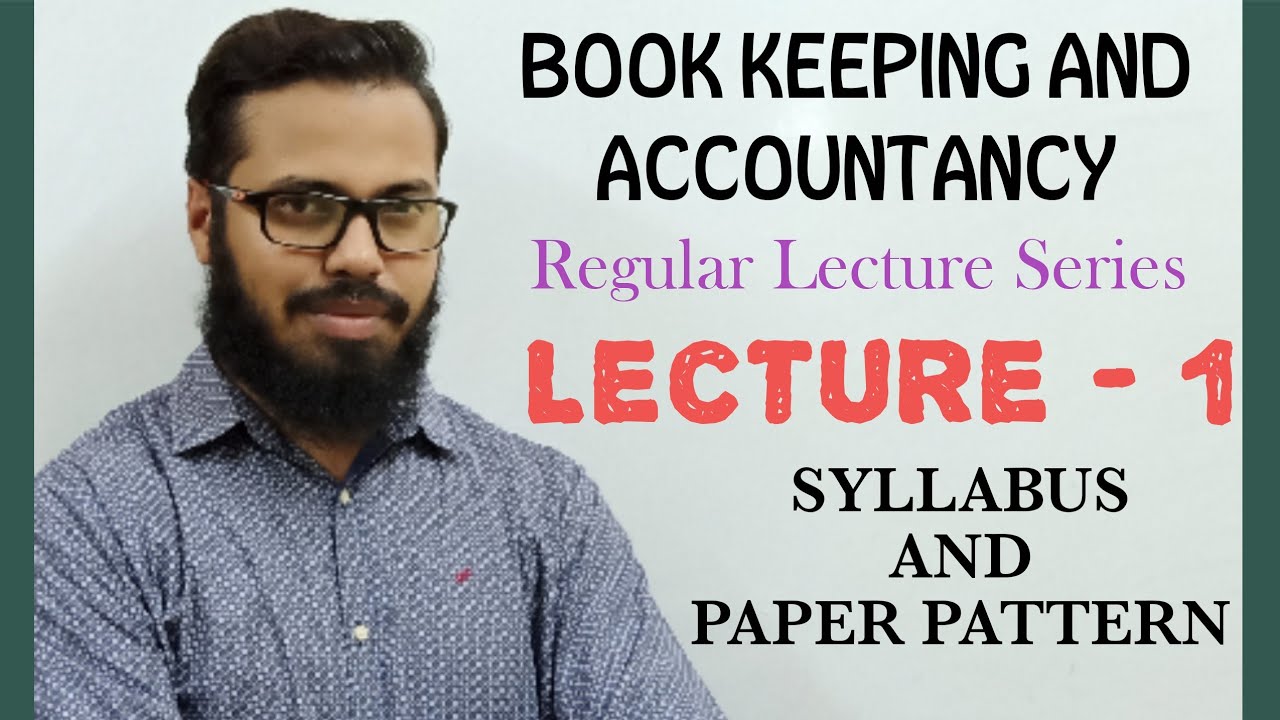 #1 Book Keeping Class 12 Syllabus | Accountancy Class 12 Paper Pattern ...