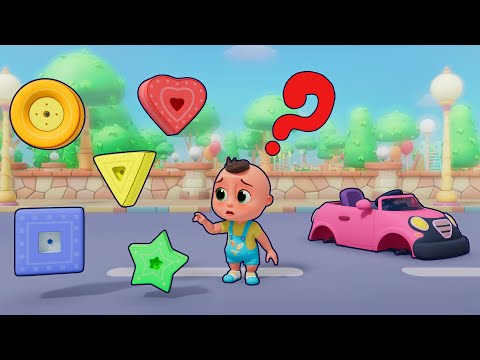 Farklı Şekiller Şarkısı 🌟 Kare, Üçgen, Yıldız ve Daha Fazlası! 🟥 Mini Mini Kids