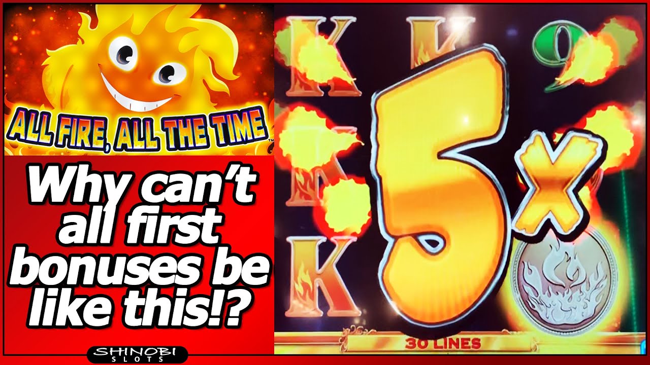 All Fire, All The Time Slot - Great First Bonus in New To Me Konami ...