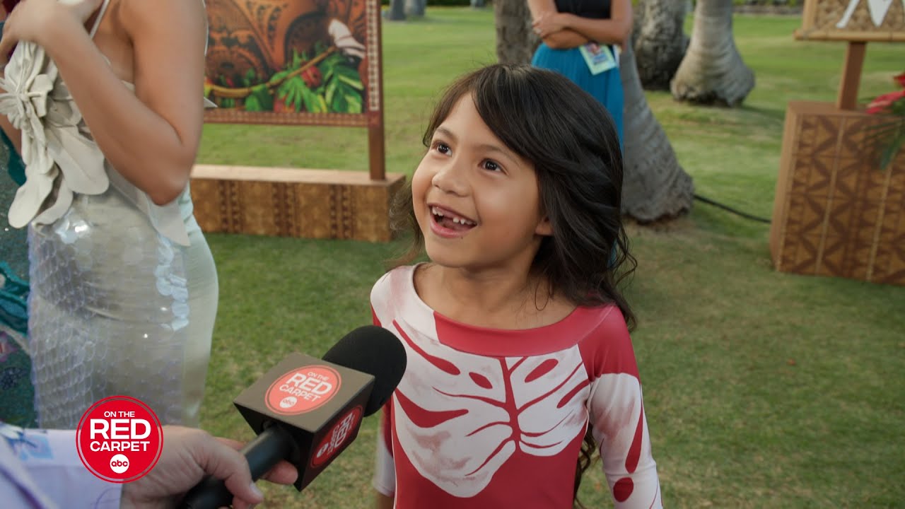 7-year-old Maia Kealoha dishes on landing the role of Lilo in the live ...