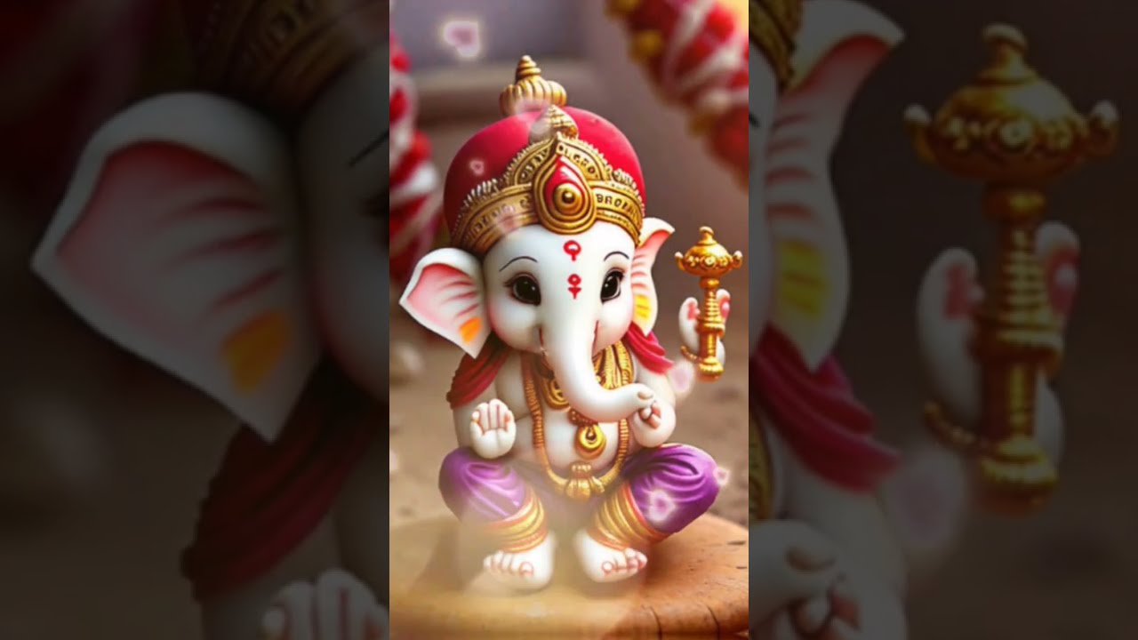 cute ganesha Ganpati cute baby song Ganpati Bappa Morya viral shorts ganesh ganpati cute
