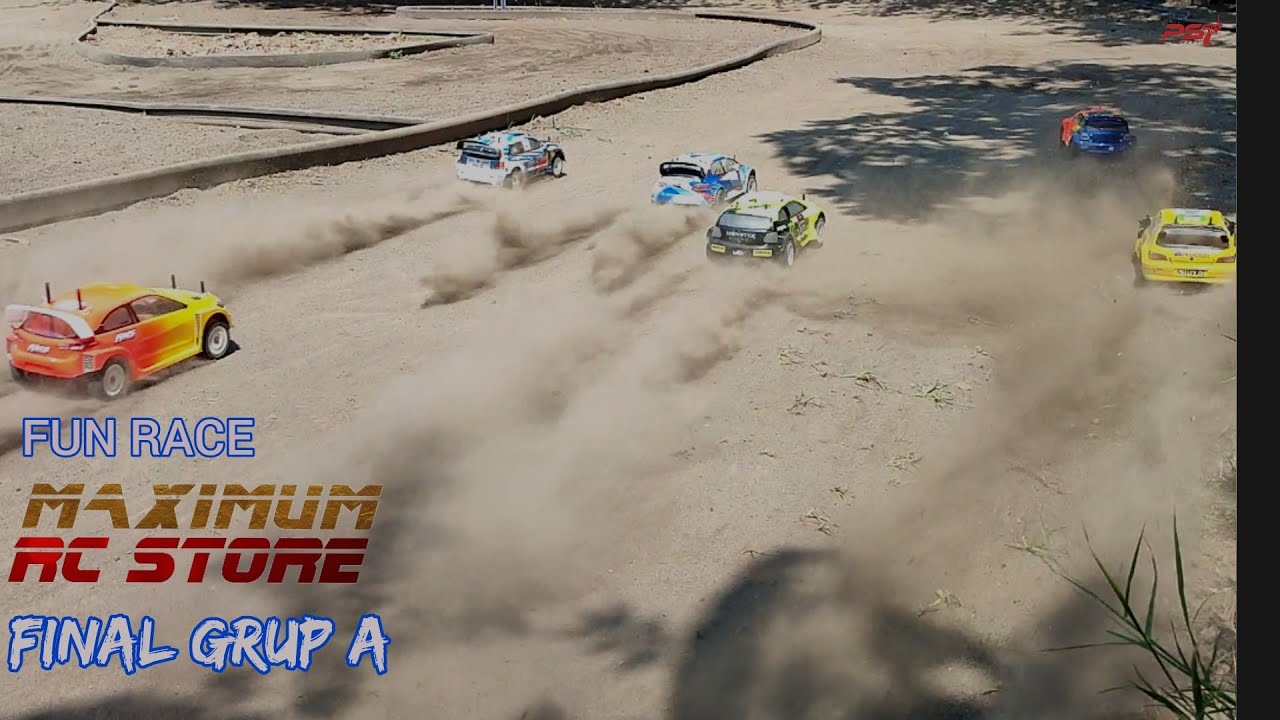FUN RACE MAXIMUM RC STORE - FINAL GRUP A RC RALLY CROSS - YouTube