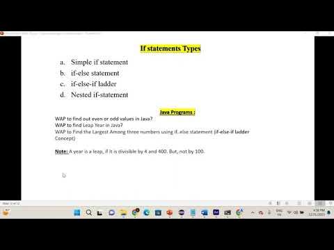 How to write Even or odd programs in Java? #if #else #javaprogramming ...