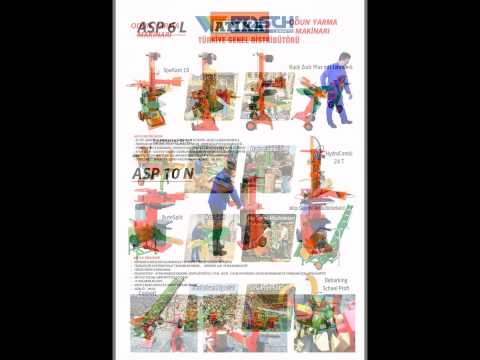 ELAGOZ MAKİNA-MARKETİNG / ODUN YARMA KIRMA MAKİNALARI / POSCH / ATİKA