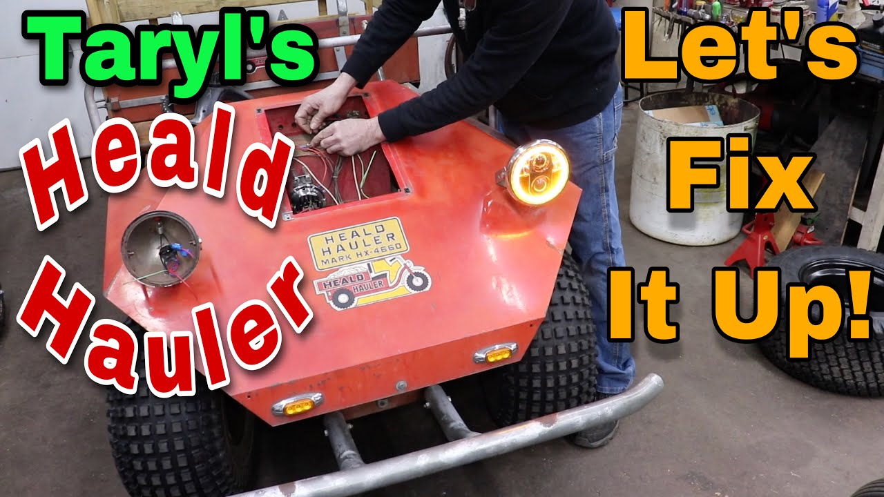 What Is This Awesome Machine? Let's Fix It Up (Heald Hauler Part 1 ...