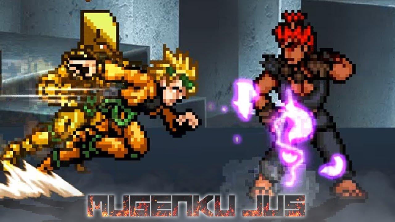 Dio vs Akuma Gouki. Jojo vs Street Fighter MUGEN JUS - YouTube