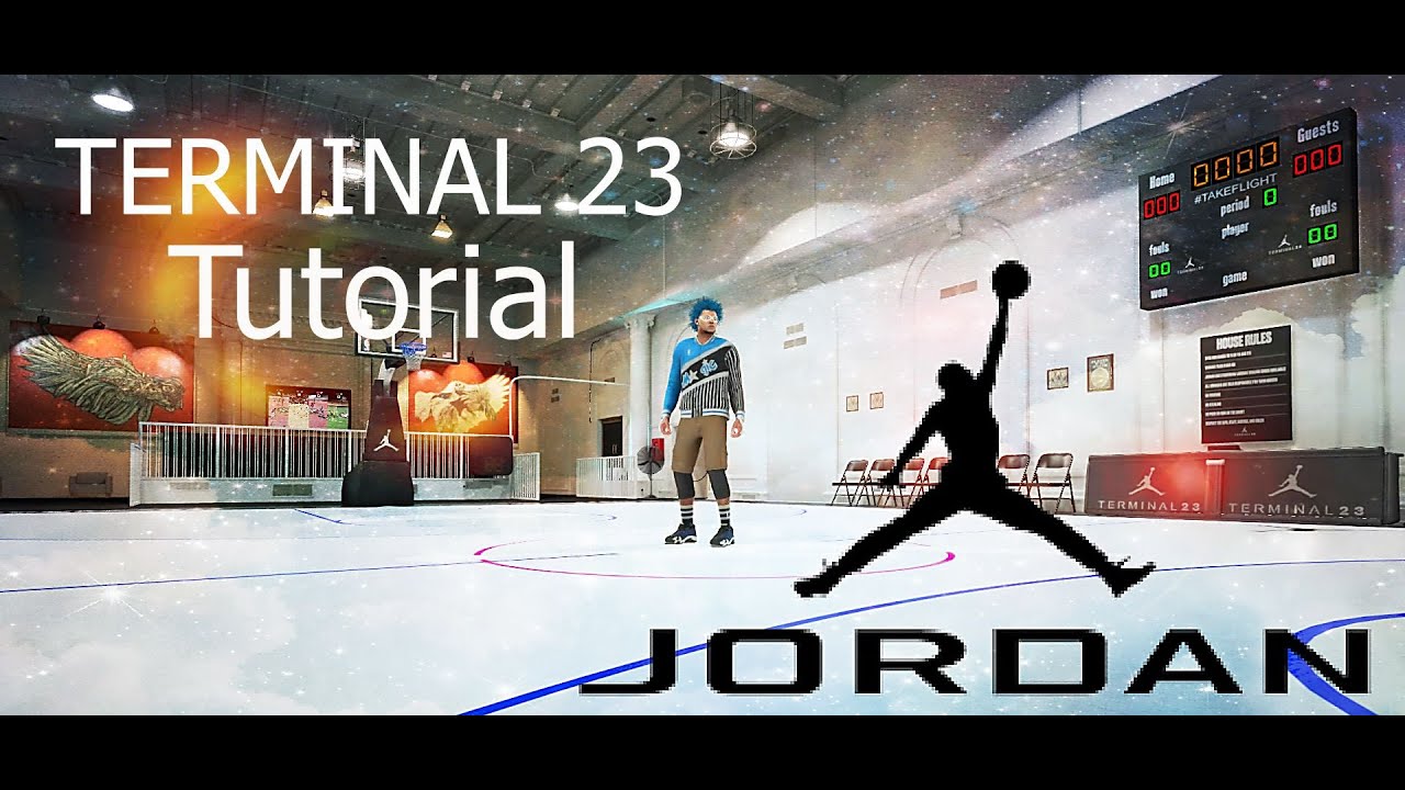 NBA2K16- Jordan Terminal 23 Tutorial - YouTube