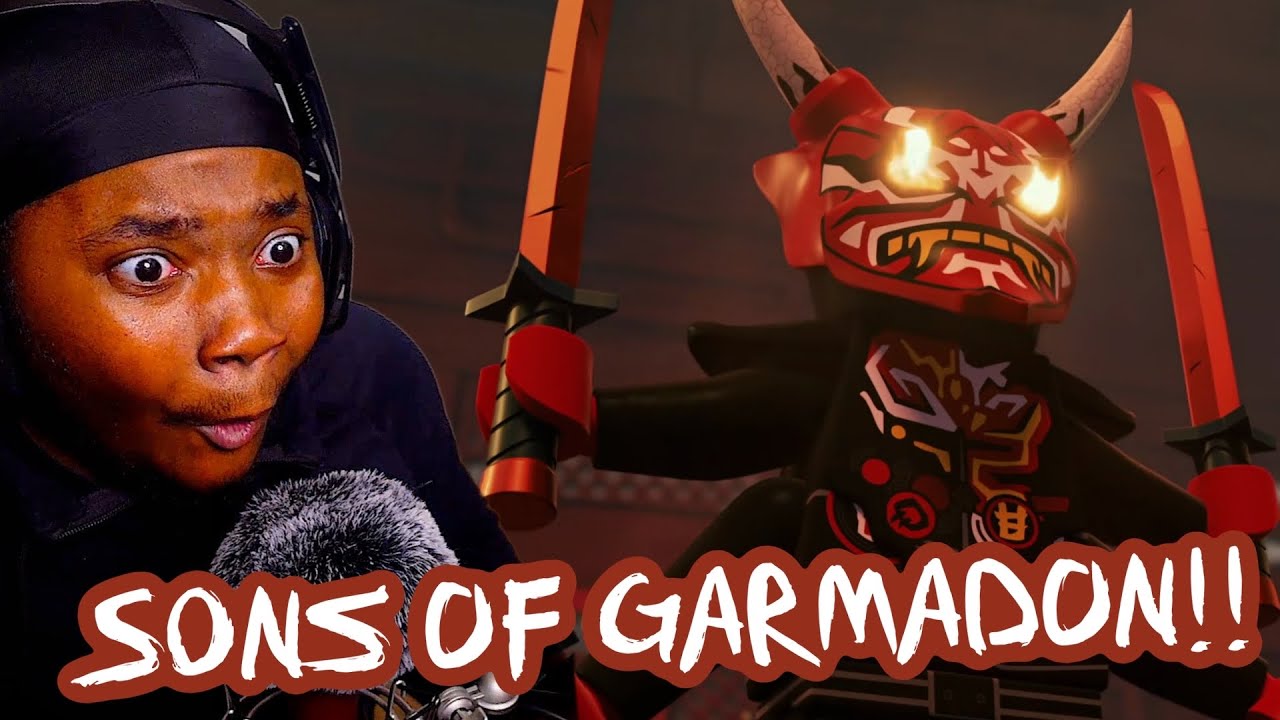 THE SONS OF MF GARMADON!!!!! *FIRST TIME WATCHING* LEGO NINJAGO SEASON ...