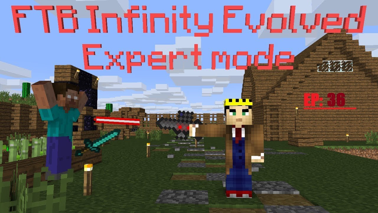 Minecraft: Let's play FTB Infinity Evolved Expert mode EP:36 The Drop Boring - YouTube