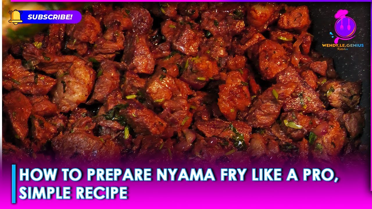 How To Prepare Nyama Fry/Beef Fry Like A Pro, Simple Original Recipe ...